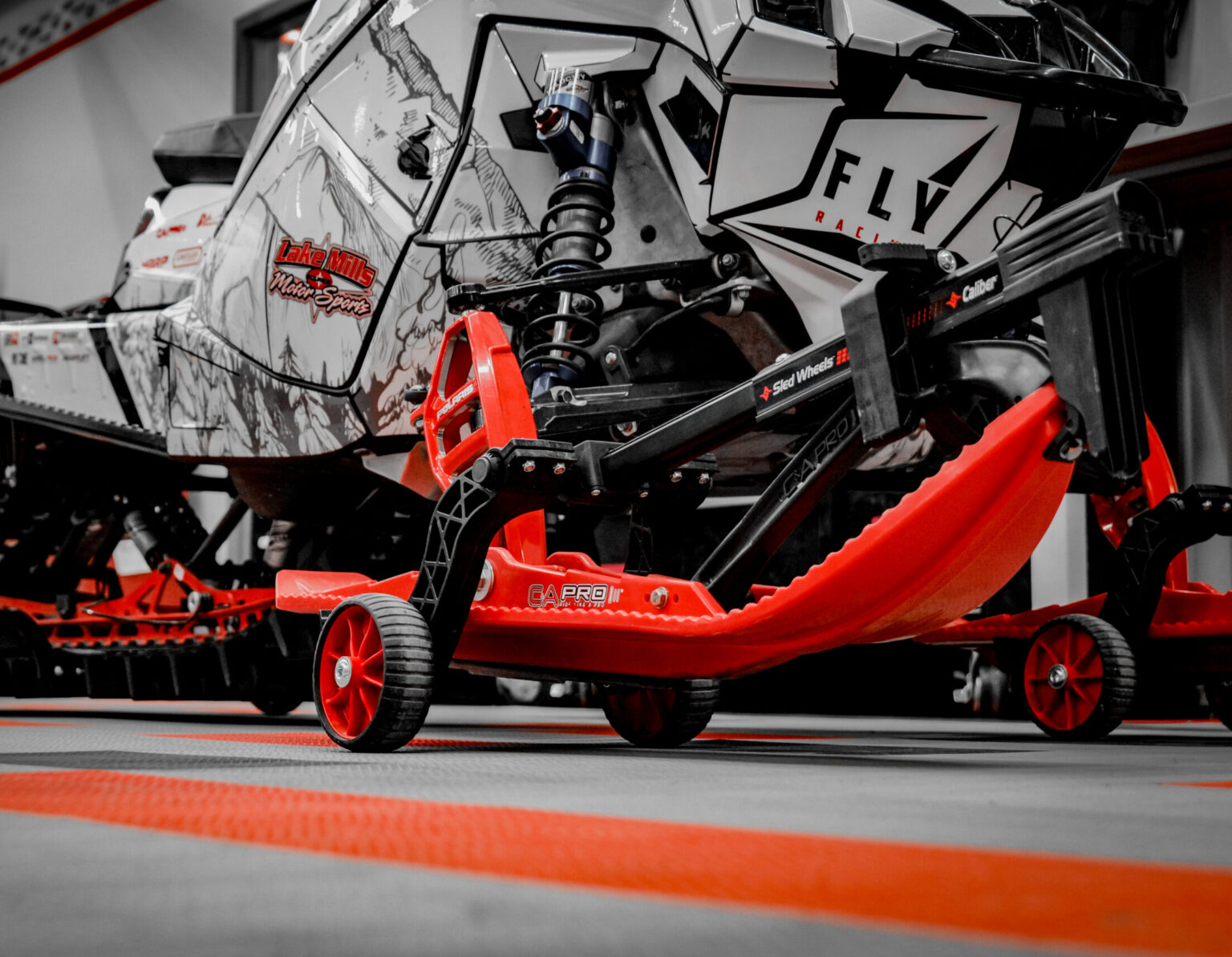 SledWheels Snowmobile Dollies: Easy Snowmobile Transport - Caliber, Inc.