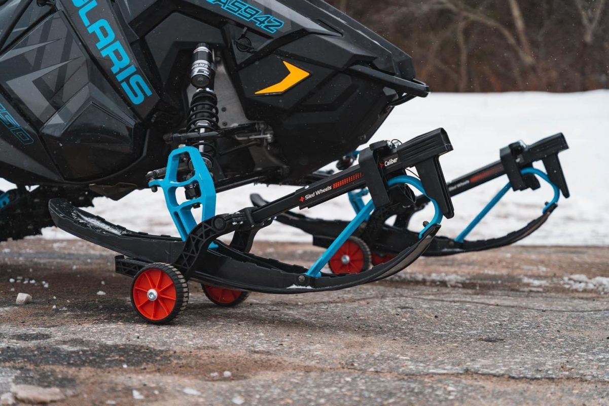 SledWheels Snowmobile Dollies: Easy Snowmobile Transport - Caliber, Inc.